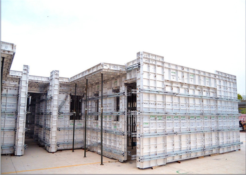 Sistem Konstruksi Bekisting Profesional Modular Beton Aluminium ...